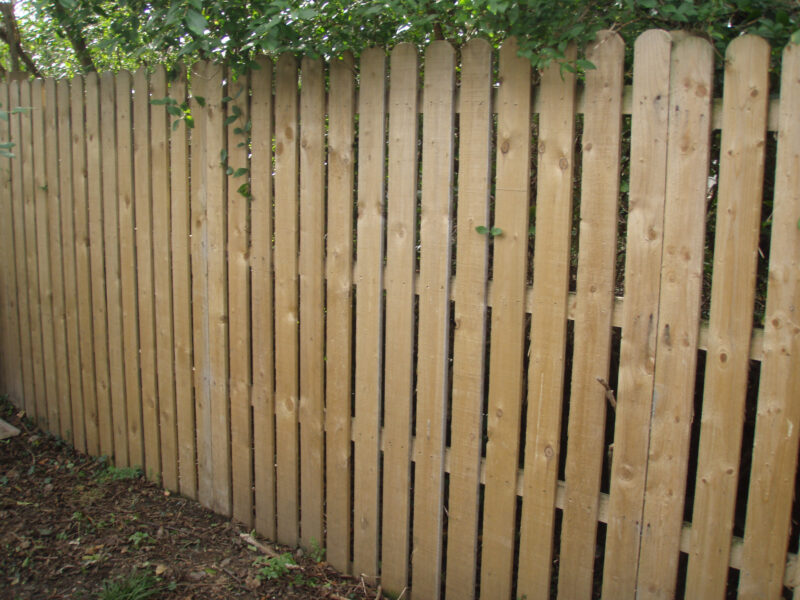 Castle Style Fence Panels – Ballyfree Garden Sheds